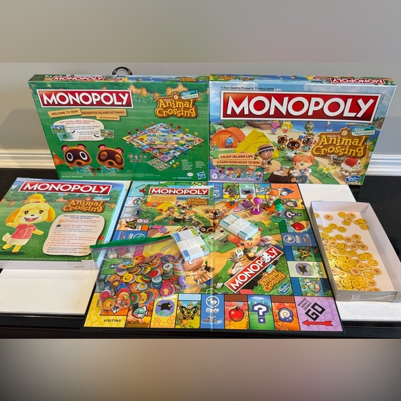Hasbro | Games | Monopoly Animal Crossing New Horizons Edition Board ...